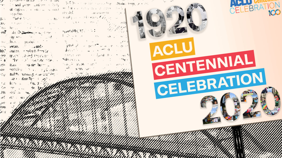 Pittsburgh Centennial Celebration Program - ACLU of Pennsylvania