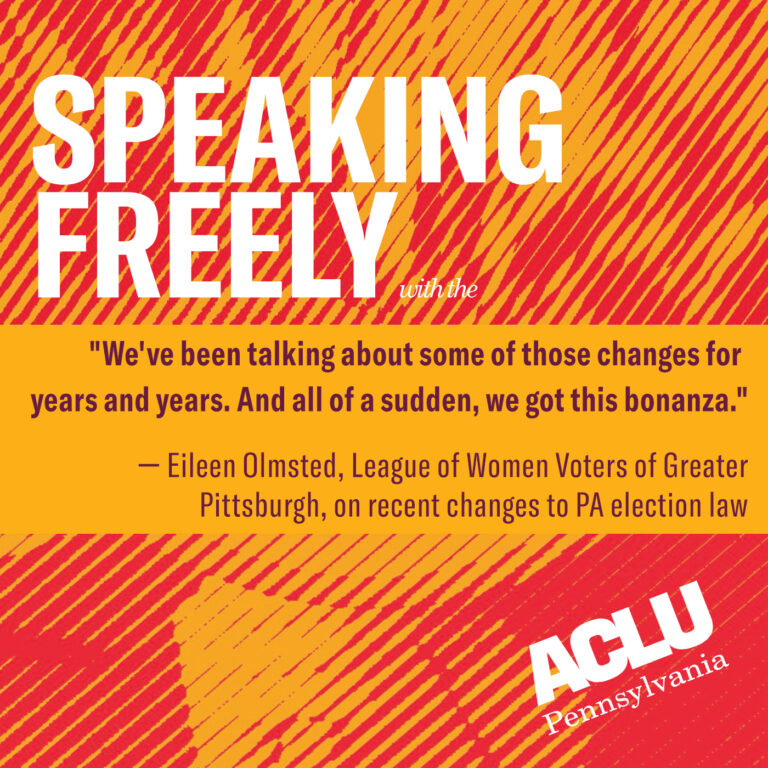 Ready, Set, Vote! Live in Pittsburgh - ACLU of Pennsylvania